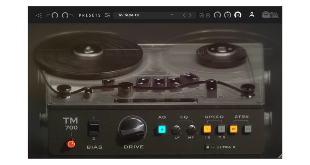 TM700 v2 - A.I./M.L. based Tape Machine plugin