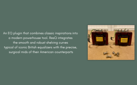 RES-Q - The Classic British and American style equalizer